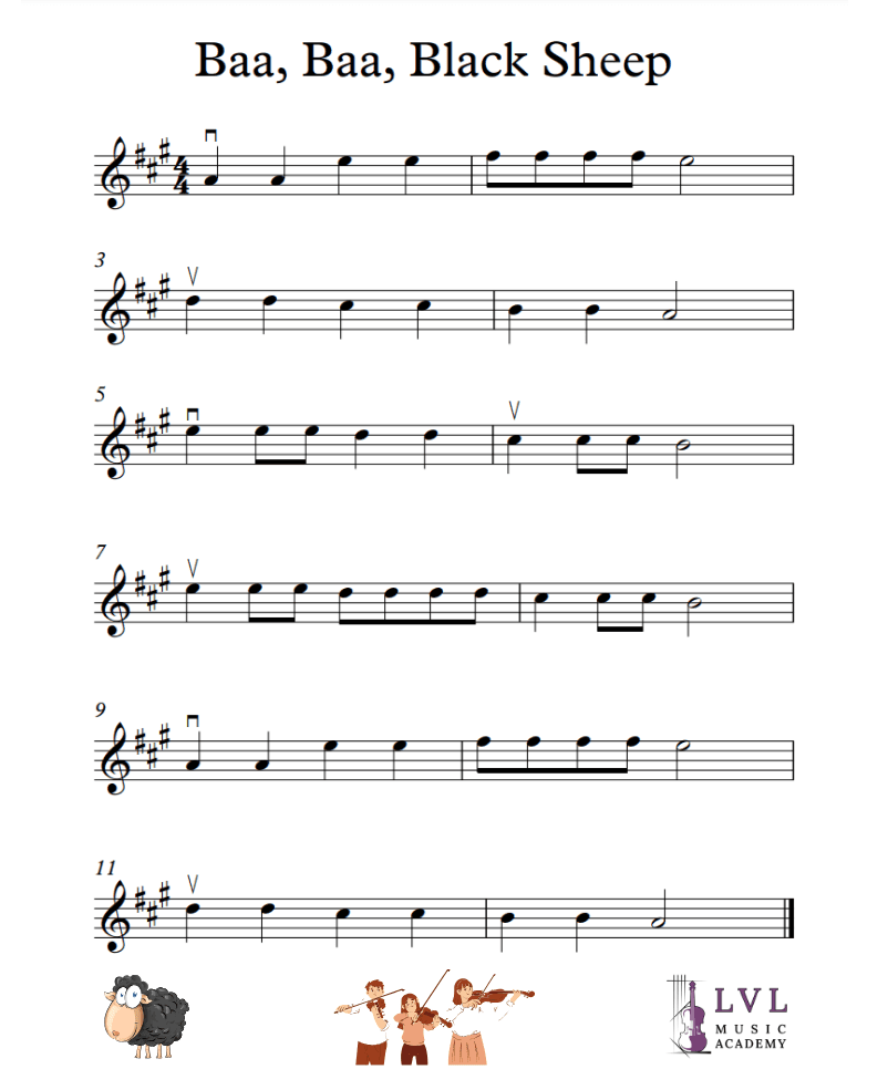 Fun Beginner Violin Songs for Kids | LVL Music Academy